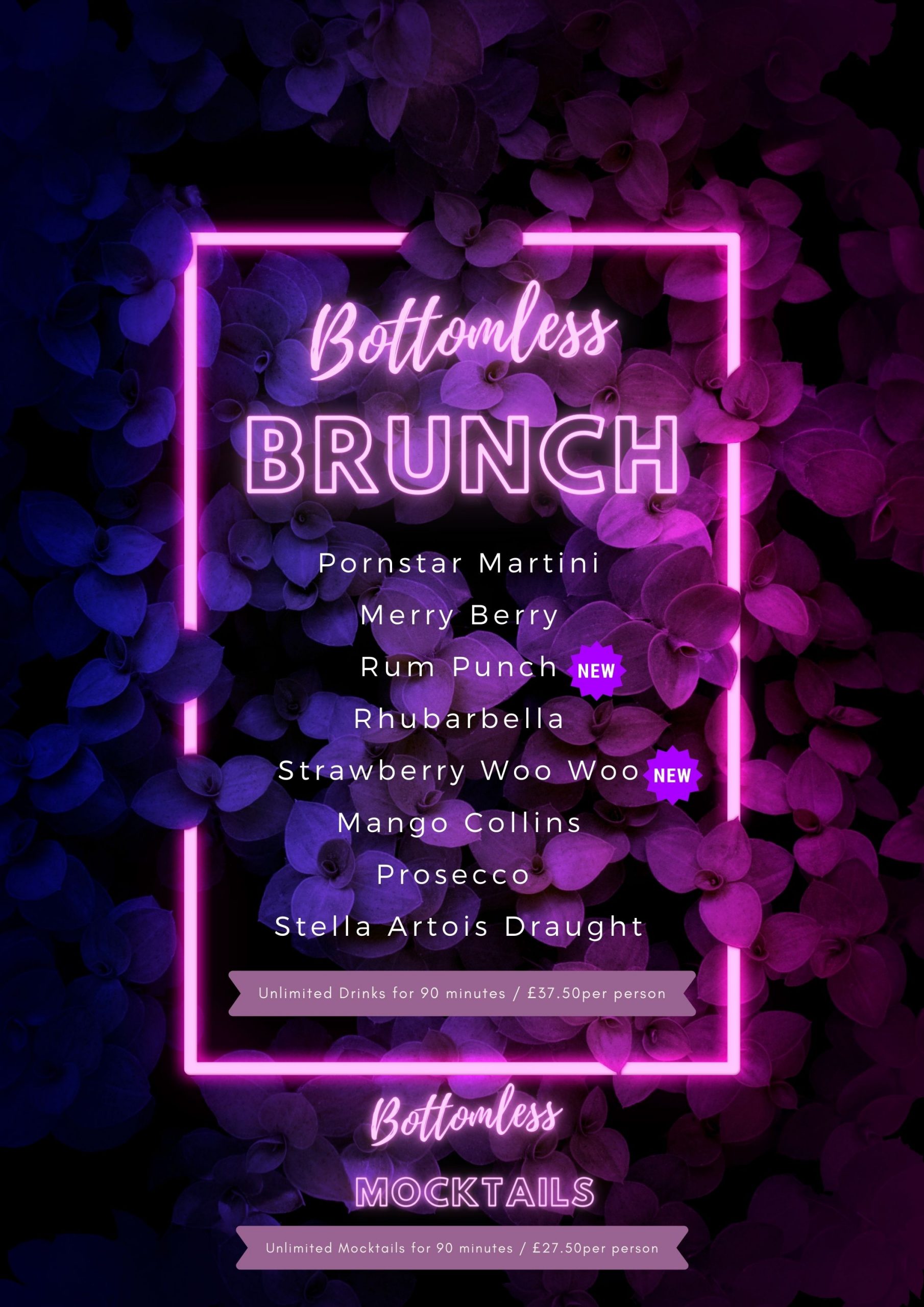 Menu – The Monarch Portsmouth